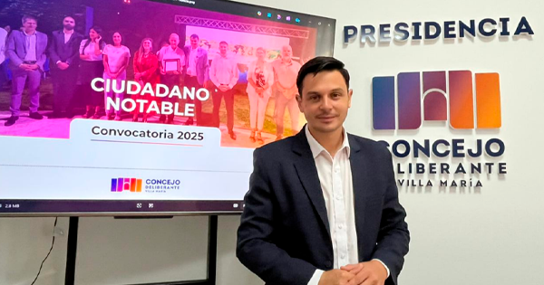 Ya se puede participar de la convocatoria para Ciudadano Notable 2025